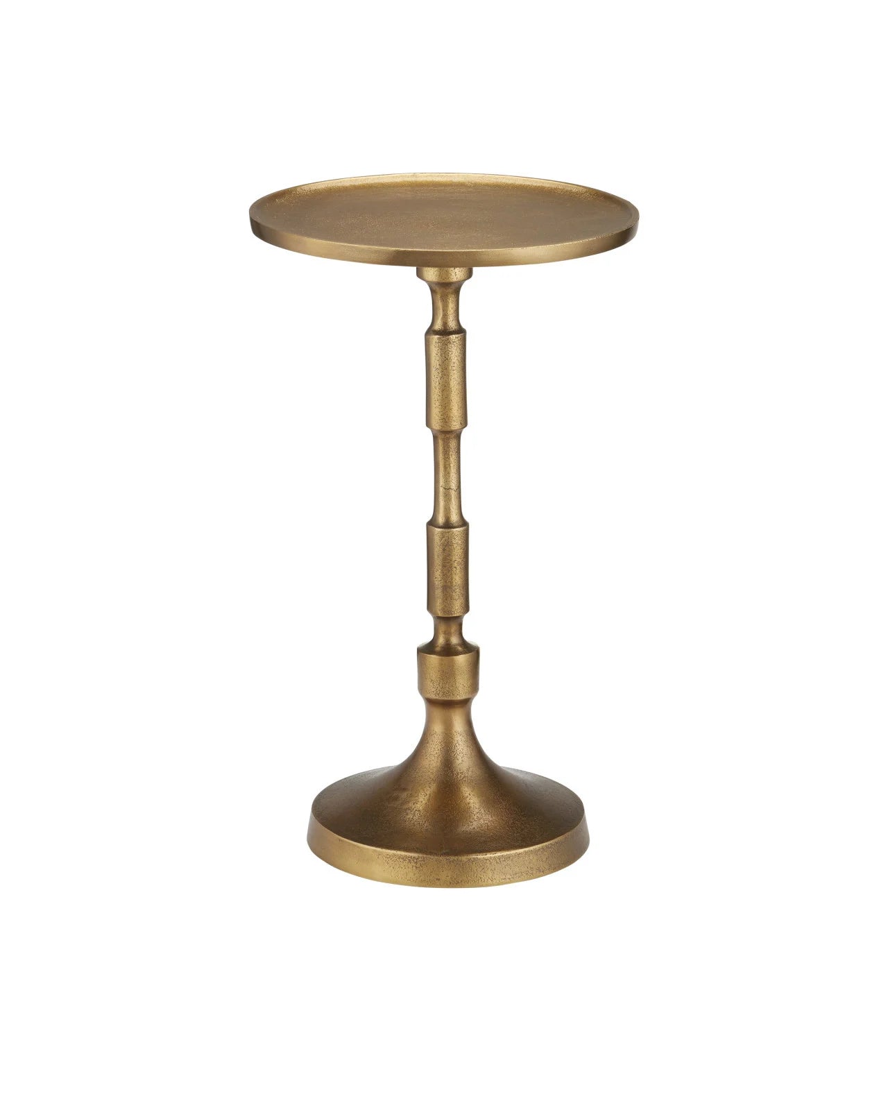 Currey Company Pascal Brass Accent Table